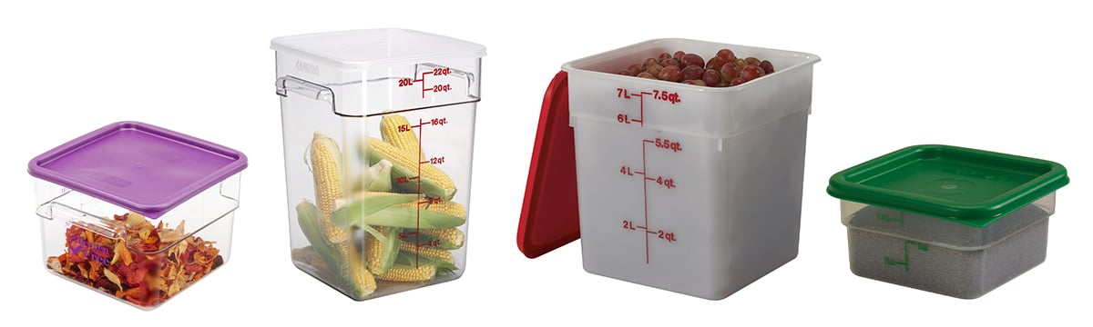 Keep Your Kitchen Organized with Cambro Containers